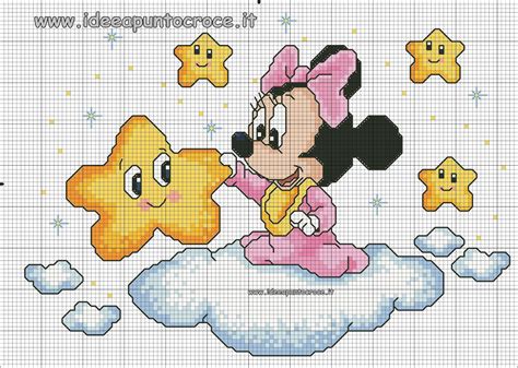 SCHEMI DISNEY A PUNTO CROCE SCHEMI MINNIE E TOPOLINO