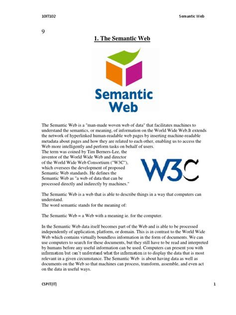 the semantic web pdf semantic web resource description framework