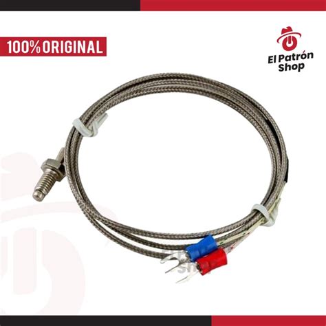 Jual Thermocouple Temperature Sensor Type K Screw Drat M6 Panjang 2