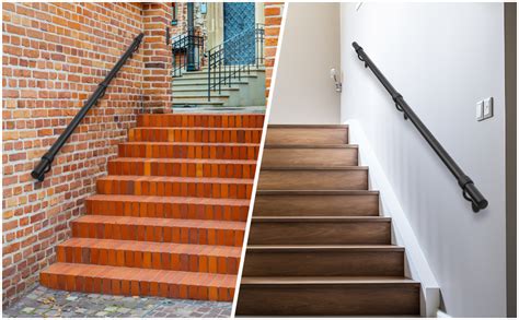 SDNBHT Stair Railing Indoor Metal Hand Rails For Indoor Stairs 1 5