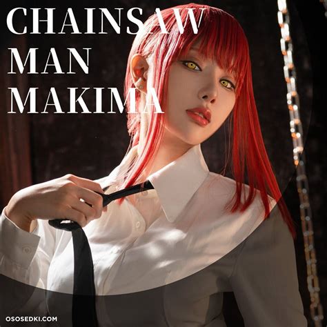 Hane Ame 雨波 チェンソーマン Makima naked cosplay asian 64 photos Onlyfans