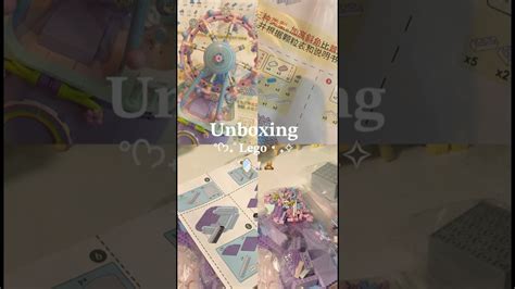 Unboxing Lego Chs Th Ng M I Xong Ne Aesthetic Unboxing