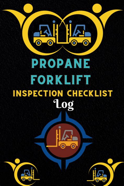 Propane Forklift Inspection Checklist Log Daily Checklist Logbook For