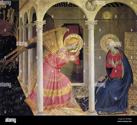 Fra angelico annunciation fotografías e imágenes de alta resolución Alamy