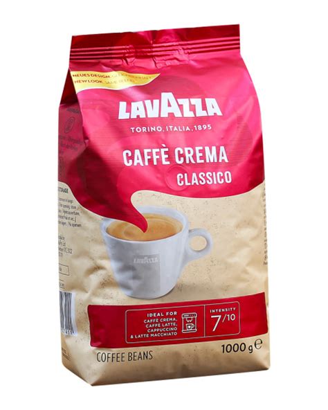 Кава в зернах Lavazza Caffe Crema Classico 1 кг 70 30 8000070027411