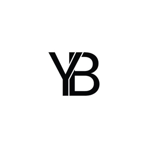 Premium Vector Alphabet Letters Icon Logo Yb Monogram