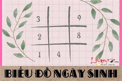 Biểu đồ ngày sinh trong Thần số học nói lên điều gì về bản chất con