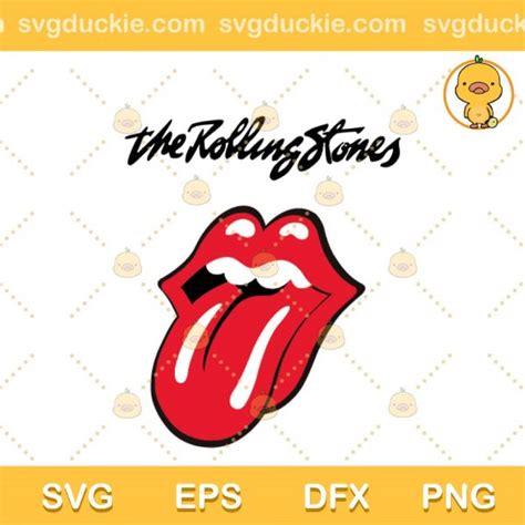 The Rolling Stones Band SVG The Rolling Stones English