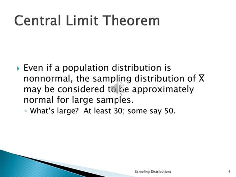 sampling distributions ppt download