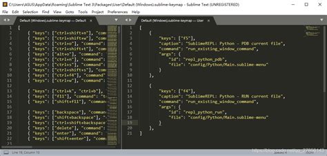 命令窗口 及 sublime text 中python的调试 sulime text print csdn博客