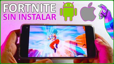 Cómo JUGAR Fortnite en Android iOS y PC SIN INSTALAR YouTube