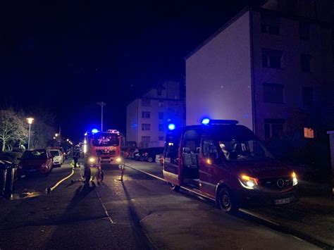 2021 002 F2 Zimmerbrand Feuerwehr Eppelheim