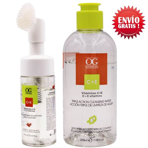Kit Limpieza Reparadora De Col Geno Vitamina C Y E Og Luegopago