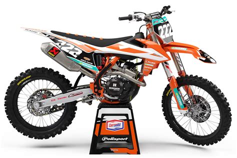 2019 Prostock SERIES KTM SX SXF EXC EXC F Graphics Kit Custom MX
