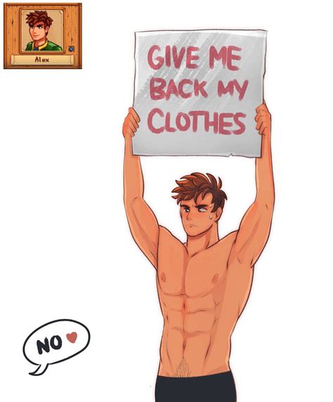 Anime Guys Shirtless Handsome Anime Guys Cute Anime Guys Cute Guys Stardew Valley Fanart