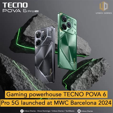 Gaming Powerhouse TECNO POVA 6 Pro 5G Launched At MWC Barcelona 2024