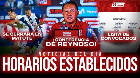 CONFERENCIA DE PRENSA JUAN REYNOSO EL CLASICO SE CIERRA EN MATUTE