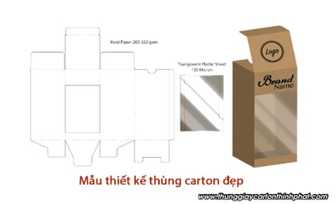 Thiết kế bao bì thùng Carton