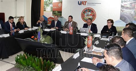 Hoy Tamaulipas Universidad En Tamaulipas Rector Y Directores De La