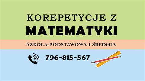 Korepetycje Z Matematyki Dojazd Do Ucznia Sosnowiec OLX Pl