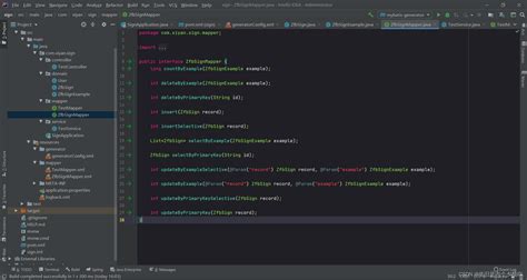 springboot集成mybatis generator 自动生成实体类代码步骤（快速完成增删查改功能） springboot中使用mybatis自动生成实体类 csdn博客