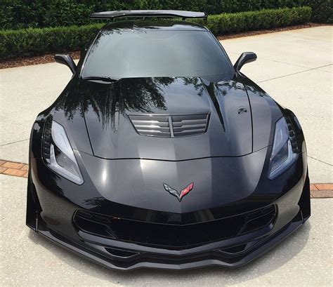 C7 Corvette Z06 APR Carbon Fiber Track Pack Front Airdam Splitter