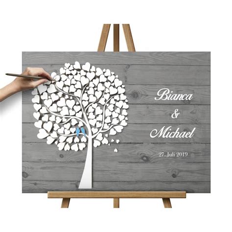 Hochzeitsgeschenk G Stebuch Hochzeitsbaum Wedding Tree Pers Nliches