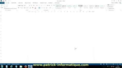 Tuto Word 2013 Créer et personnaliser un tableau Extrait Vidéo