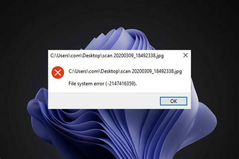 Windows 11 File System Error How To Fix It In 7 Steps