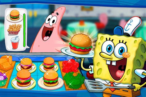 Bob Esponja Concurso de Cocina llega a iOS y Android ya está