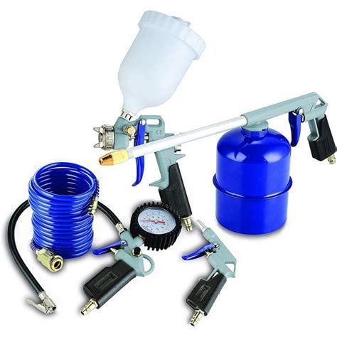 MICHELIN 1126000726 Kit Air Comprimé 5 Pièces Inclus Soufflette Bec