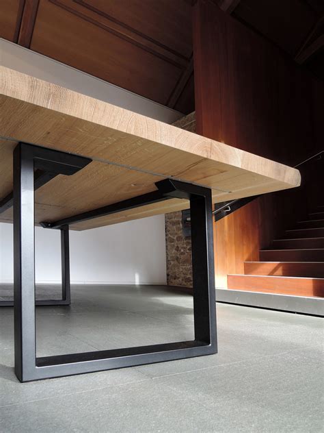 Pied De Table Urbaine Pieds U En Acier Sur Mesure