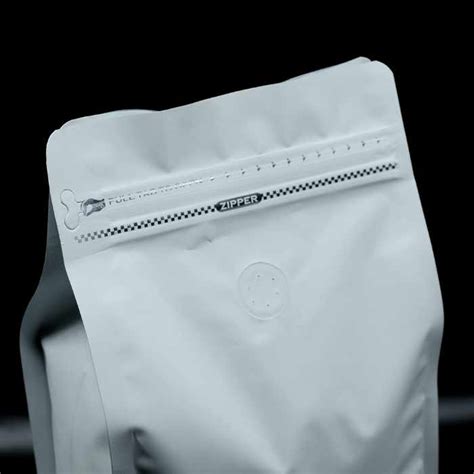 Kemasan Kopi Standing Pouch Flat Bottom Ziplock Valve