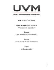 A7 AGAG EPR Pdf UVM Campus San Rafael Diario De Reflexiones Unidad 3