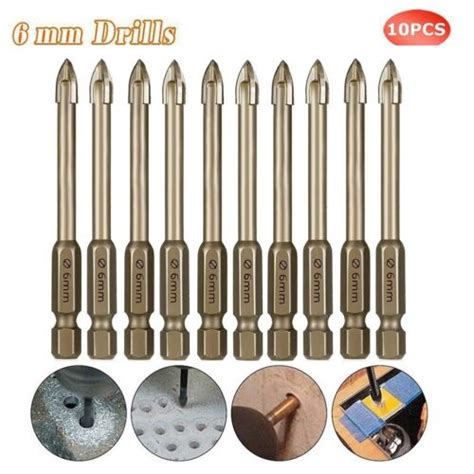 Mèches de Forage Outil Full Grinding Verre Spear Tête Carbure Tungstène