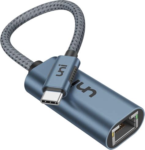 Amazon Uni USB C To Ethernet Adapter Driver Free RJ45 To USB C