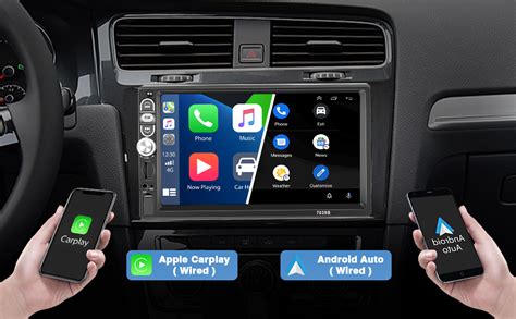 Amazon 7 Inch Single Din Touchscreen Car Stereo With Apple CarPlay