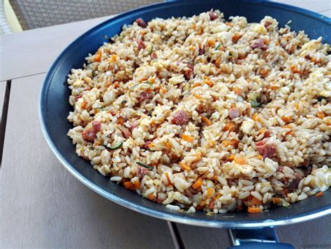 Arroz Frito Legumes Iguaria Receita e Culinária