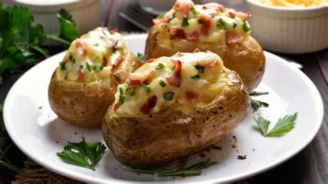 Receita De Batata Recheada Bacon Da Konell Alimentos