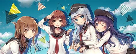 HD Wallpaper Anime Kantai Collection Akatsuki KanColle Hibiki
