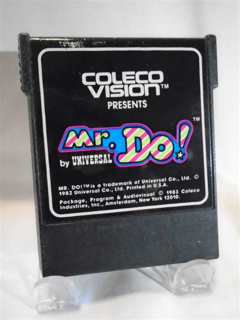 Rare Classic Colecovision Games Coleco Donkey Kong Frogger Qbert