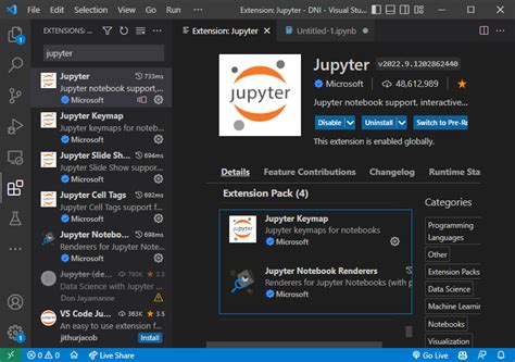 用 vscode 寫 jupyter notebook 學 python 黑暗執行緒