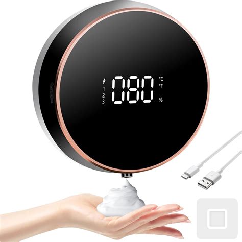 FAYIBUY Distributeur de Savon Automatique 3 Niveaux Réglable 300 ML