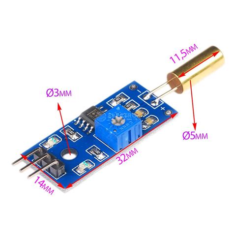 Modulo Sensor Inclinacion Sw D Tilt Alarma Interruptor