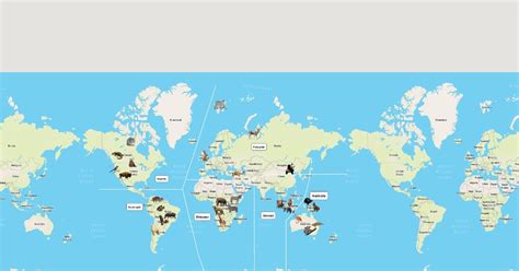 Peta Persebaran Fauna Scribble Maps