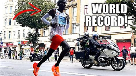 Eliud Kipchoge Crushes The Marathon WORLD RECORD 2022 Berlin