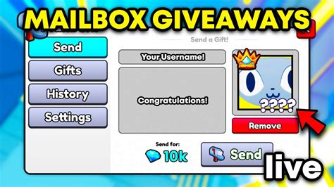 LIVE MAILBOX GIVEAWAYS BEST PETS EXCLUSIVES Pet Simulator 99