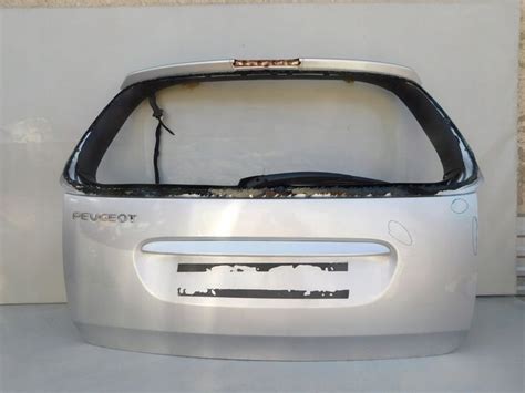 PEUGEOT 307 SW KOMBI klapa tylna tył 12409949466 oficjalne archiwum