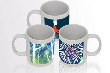 Taza De Color Negro Con Recuadro Fotoluminiscente Sublimarts
