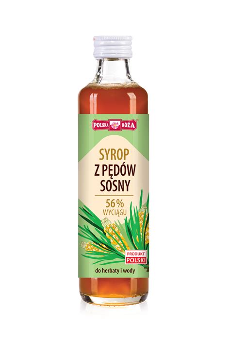 Syrop z pędów sosny Polska Róża